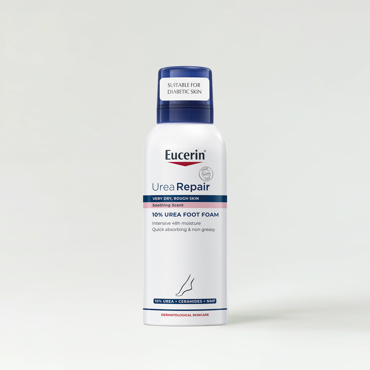 Eucerin UreaRepair 10% Urea Foot Foam – W-Wellness